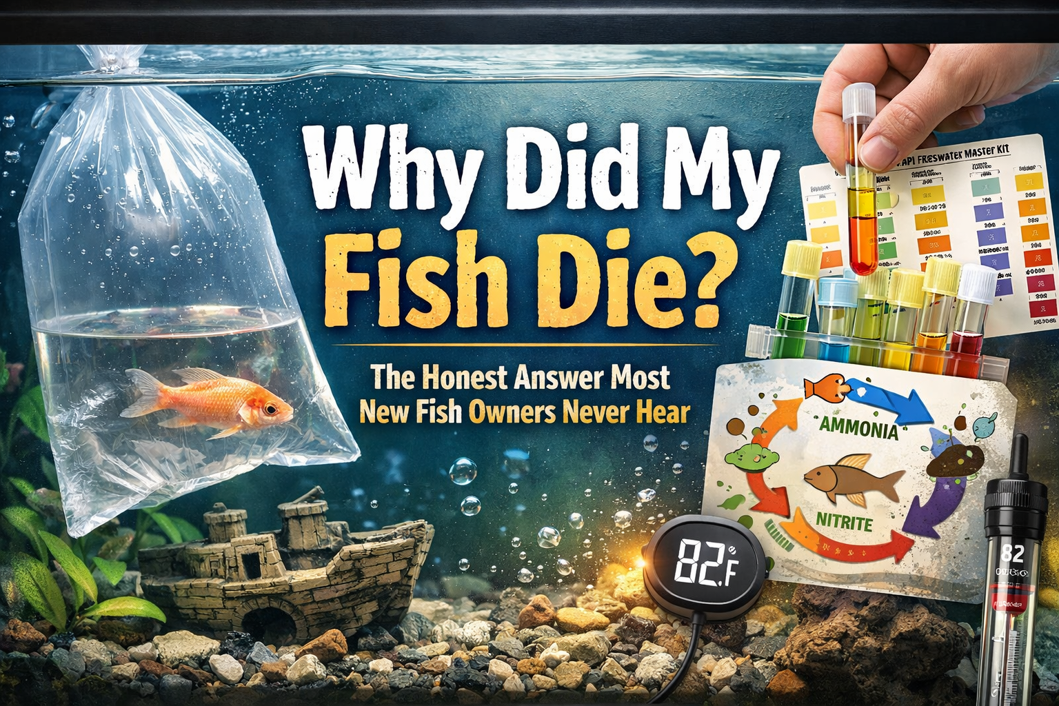 How to Use Methylene Blue and Salt Baths to Treat Sick Fish