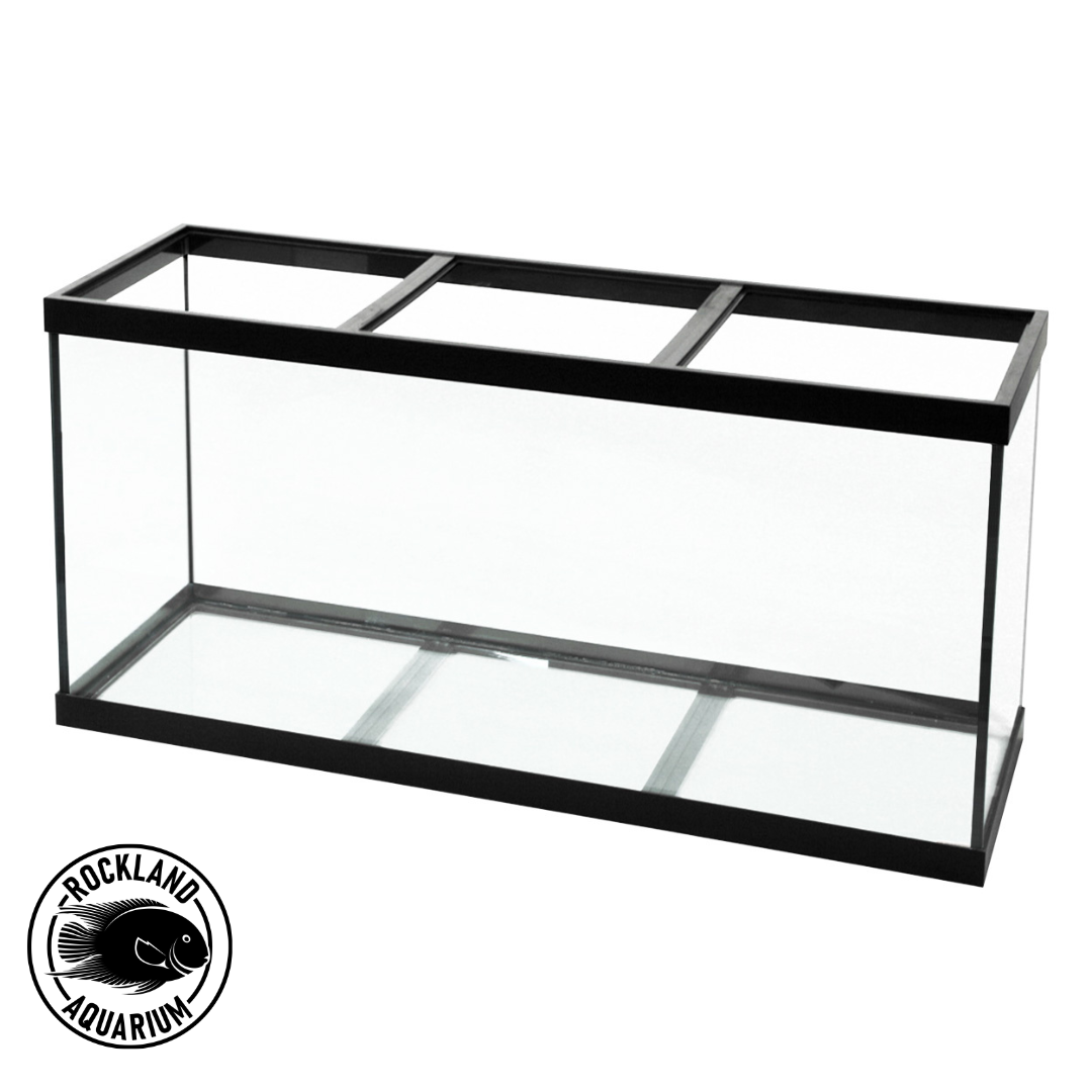 Aqueon - Standard Aquarium - Black Frame - 210 gallons - Black Silicon