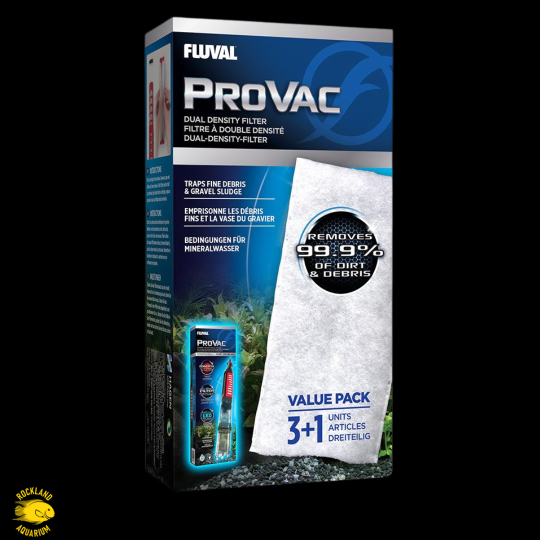 FLUVAL ProVac Dual Density Filter Pad – 4 Pack