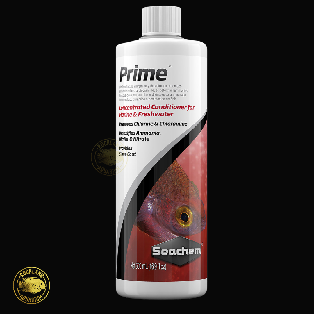 Seachem Prime Water Conditioner 500ML – Rockland Aquarium