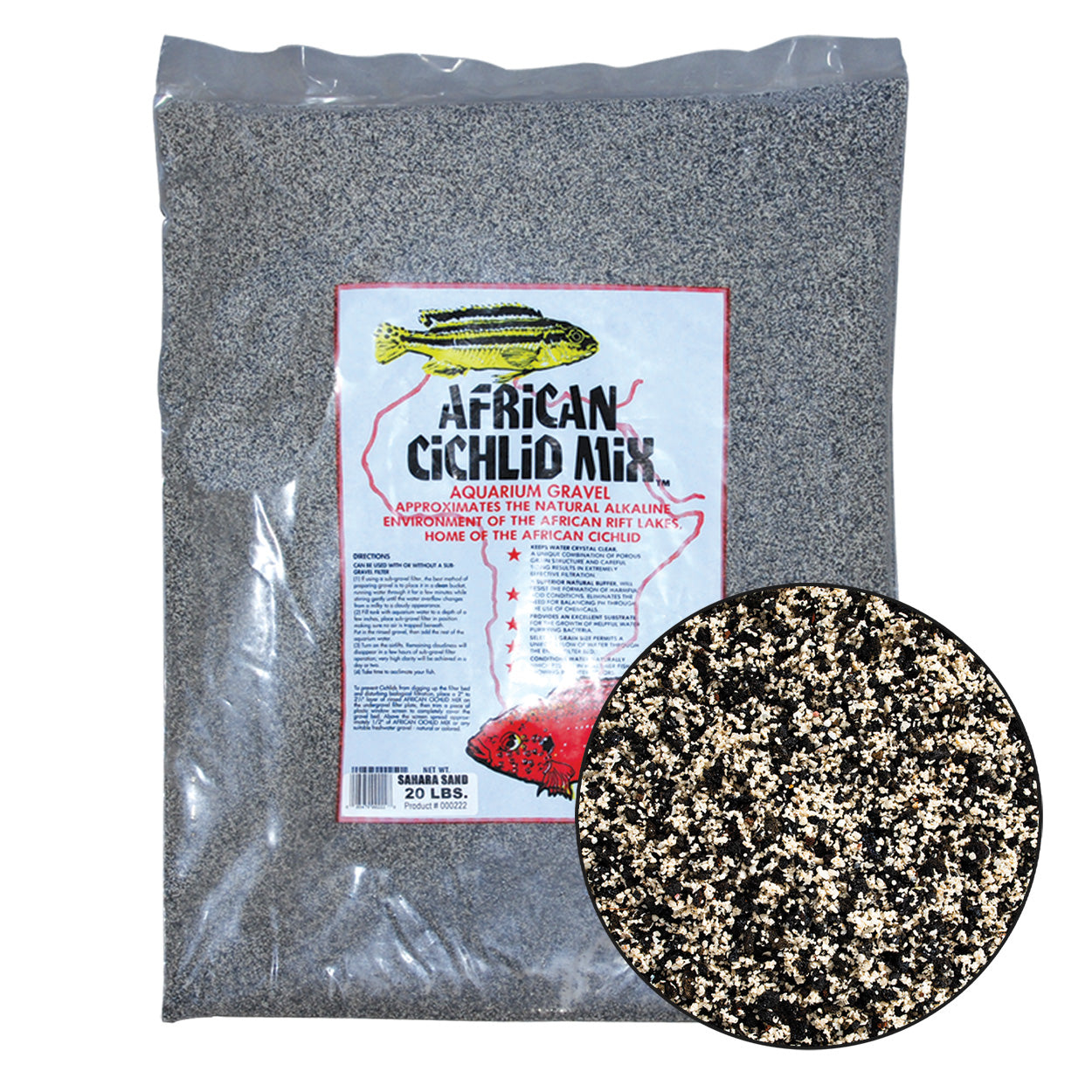 African Cichlid Substrate Aquarium Sand 20 lb