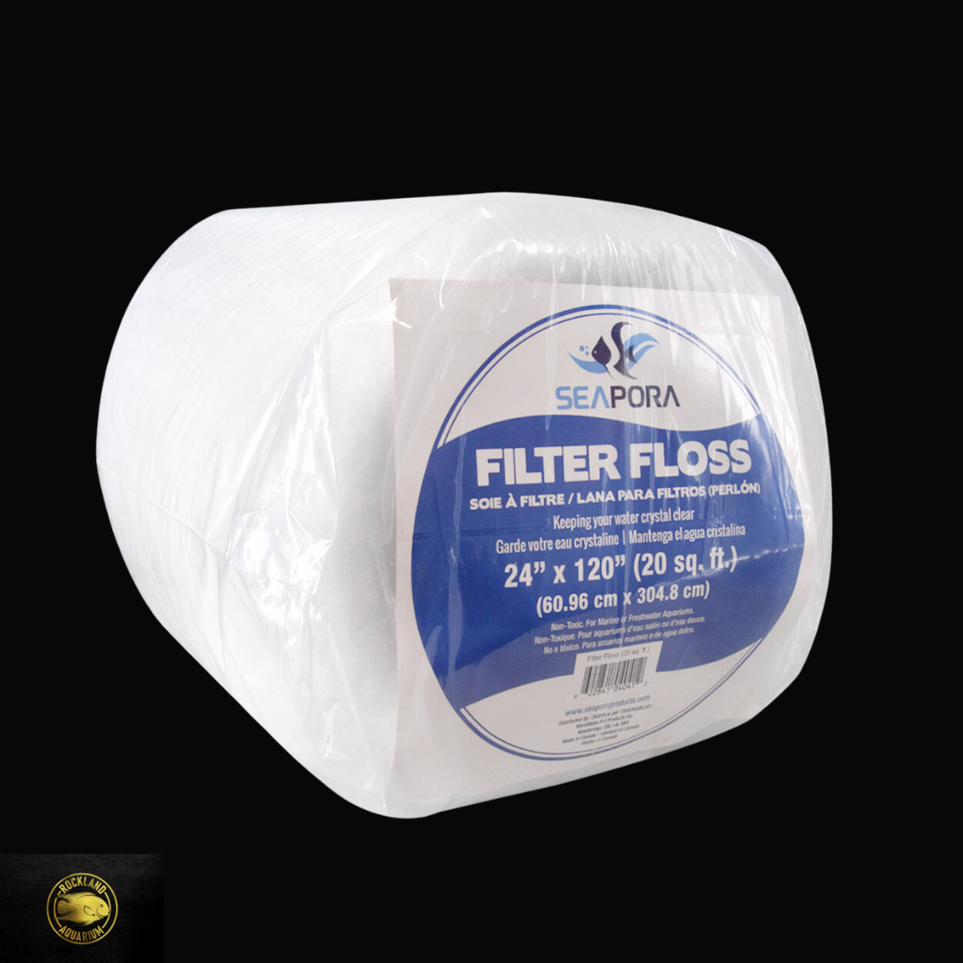 Seapora Filter Floss – 10 sq ft Aquarium Filter Media